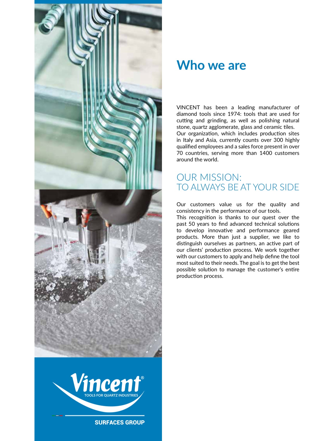 Vincent - Italian quality diamond tooling