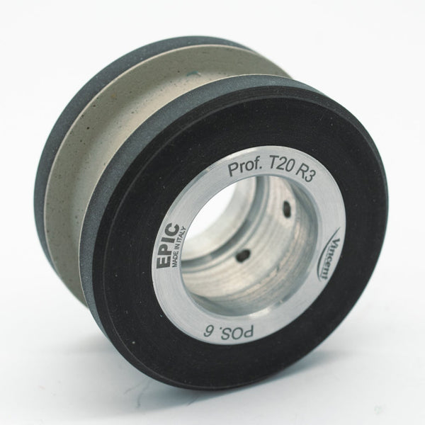 VINCENT - Profile 6 - EPIC Polishing Wheel - Pencil Round Profile T 20